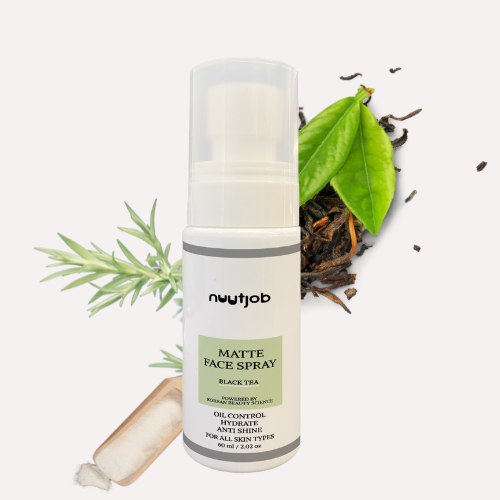 Black Tea Face Matting Spray for Men - Oil Control & Hydration | 60ml